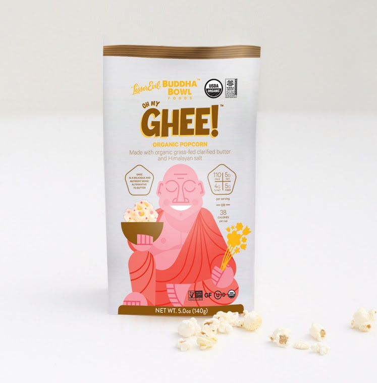 Fourth & Heart Teams Up With LesserEvil to Launch Ghee-Flavored Organic ...