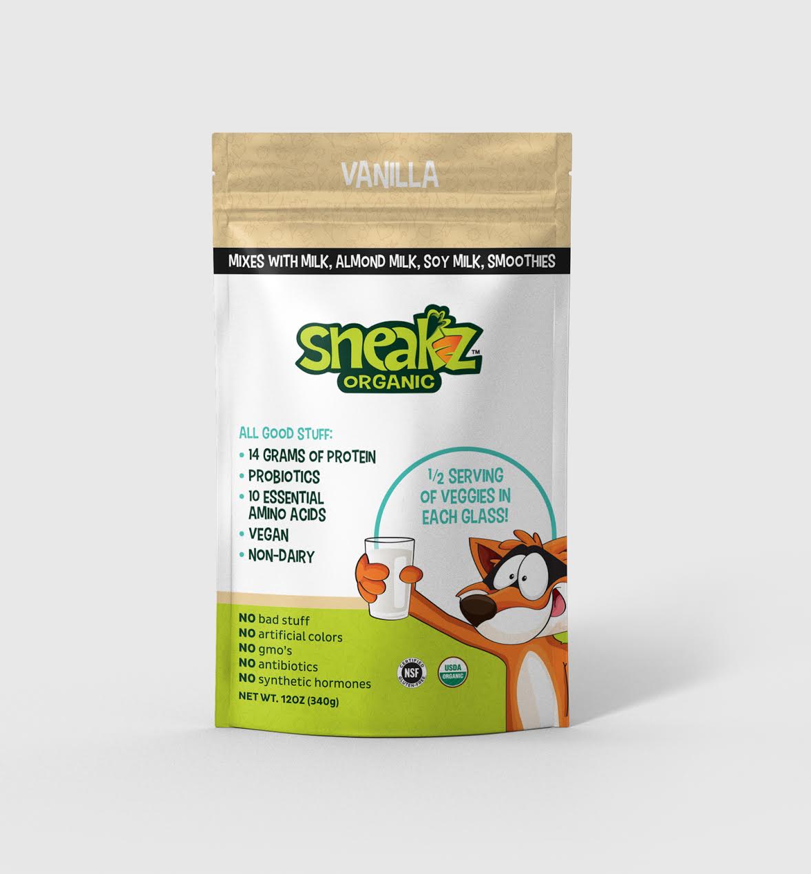 Sneakz Organic Releases Vegan Protein Powder | Nosh.com