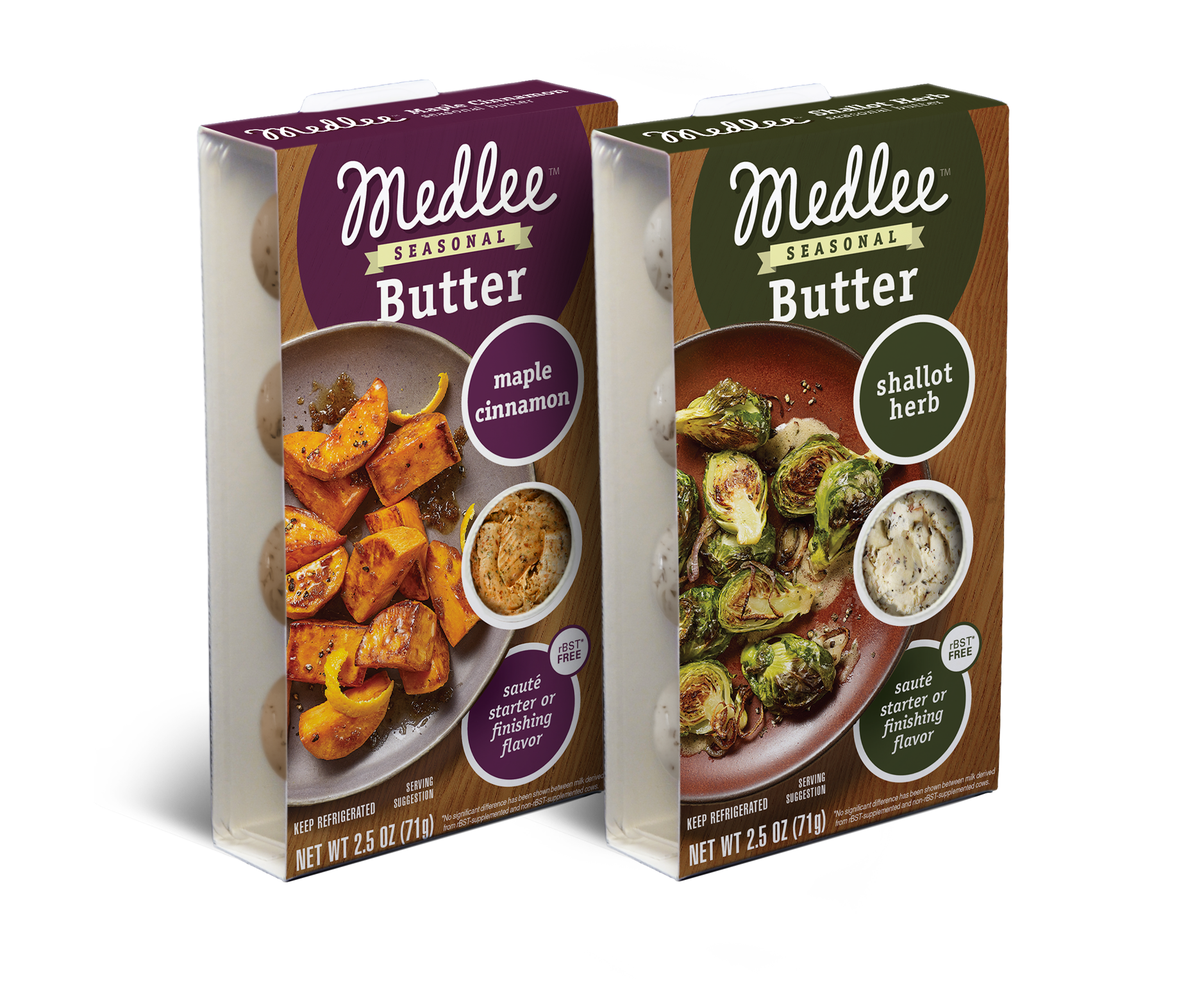 Medlee Foods Launches Two Seasonal Butter Flavors | Nosh.com