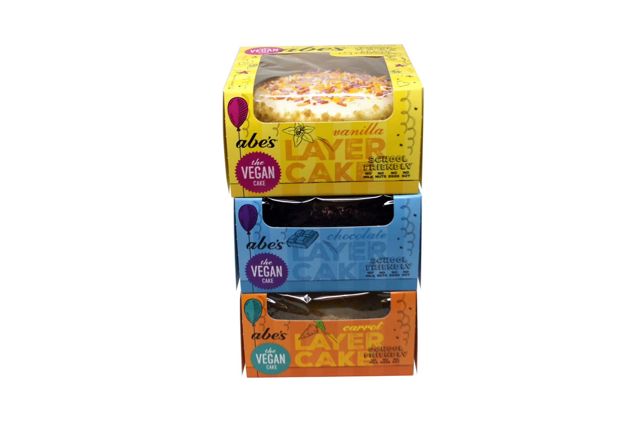 Abe's Launches Frosted Celebration Cake Line | Nosh.com