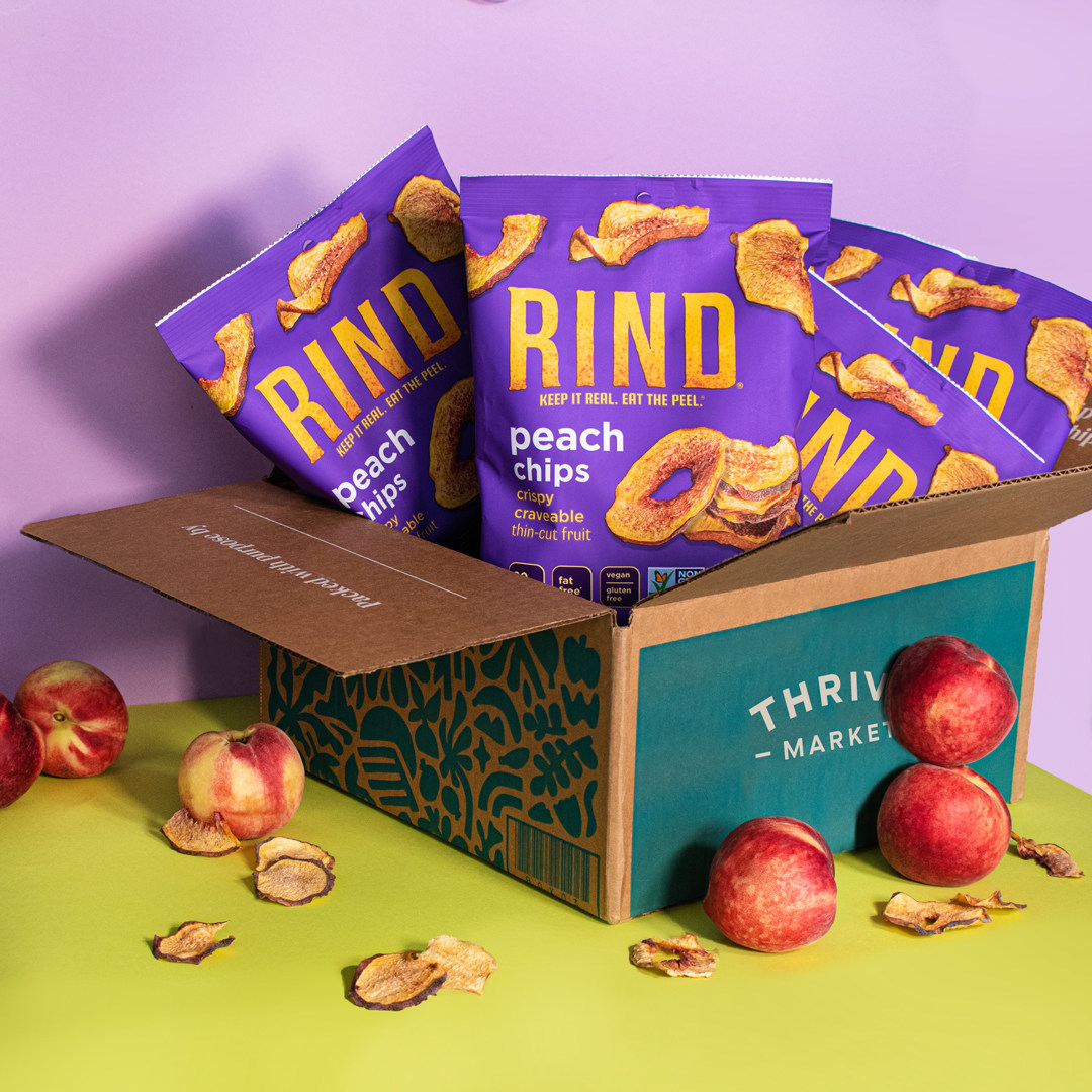 RIND Snacks Launches Limited-Edition Peach Chips, Exclusively at Thrive ...