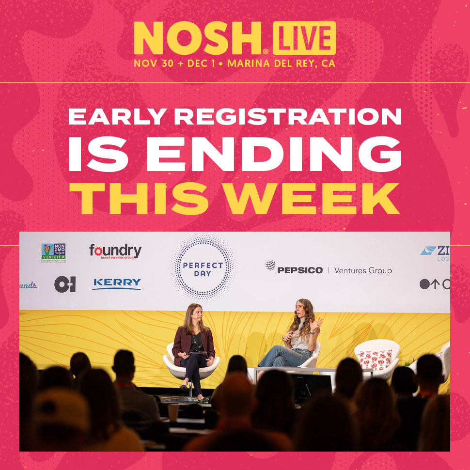 Early Registration Pricing Ends This Saturday 10/21 for NOSH Live ...
