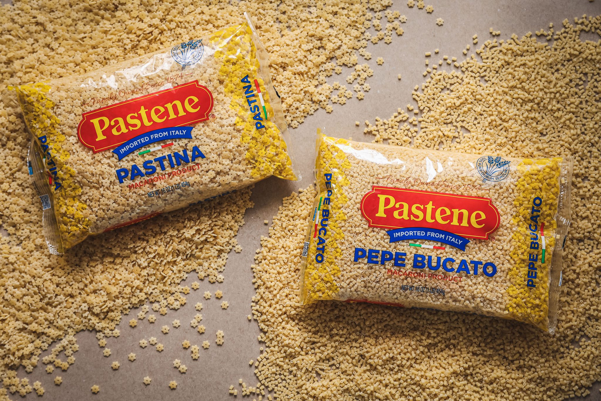Pastene Introduces Two New Small Pasta Cuts, Pastina and Pepe Bucato ...