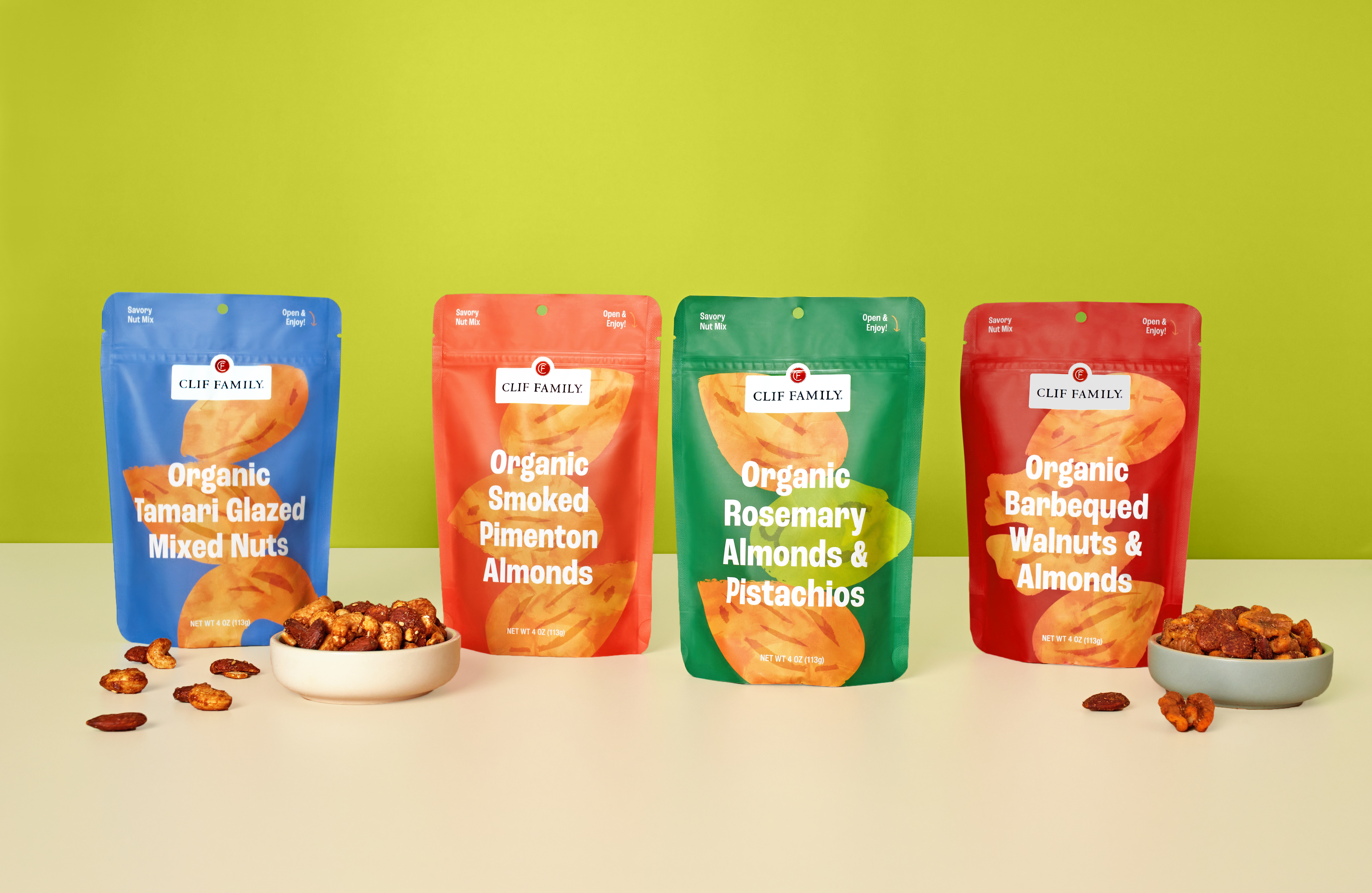 Clif Family Unveils Vibrant New Food Packaging Design | Nosh.com