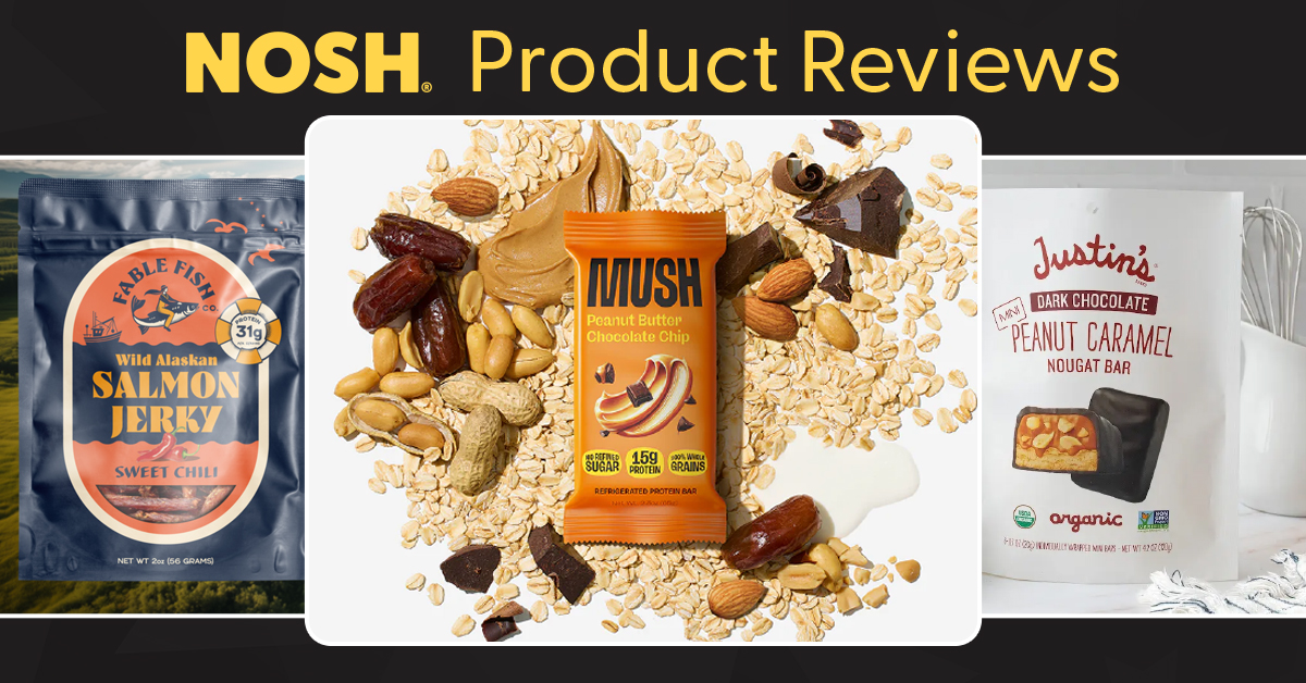 Reviews: Justin’s Expands In Candy; Plus, Fable Fish Co., MUSH | Nosh.com