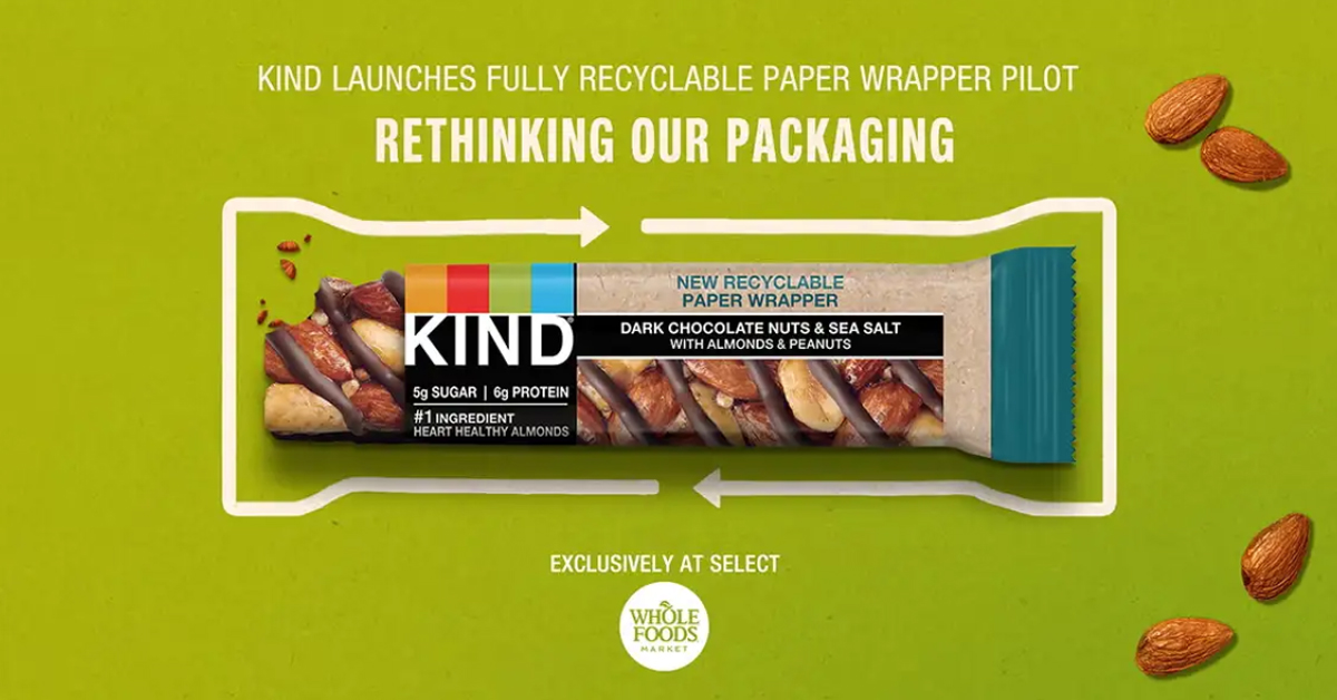 KIND’s Paper Wrapper Test Shows Promise | Nosh.com