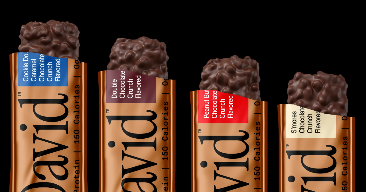 David Protein Launches Indulgence-Positioned Bar, Bronze | Nosh.com