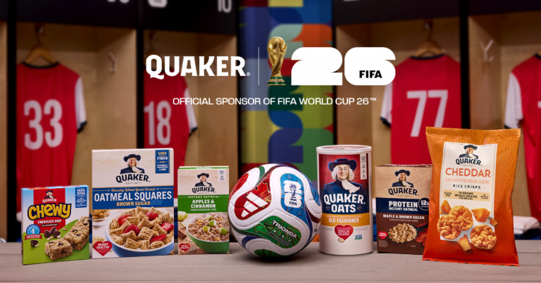 Marketing: Quaker Scores with FIFA World Cup 26; LUNA Bar Taps Jessica ...