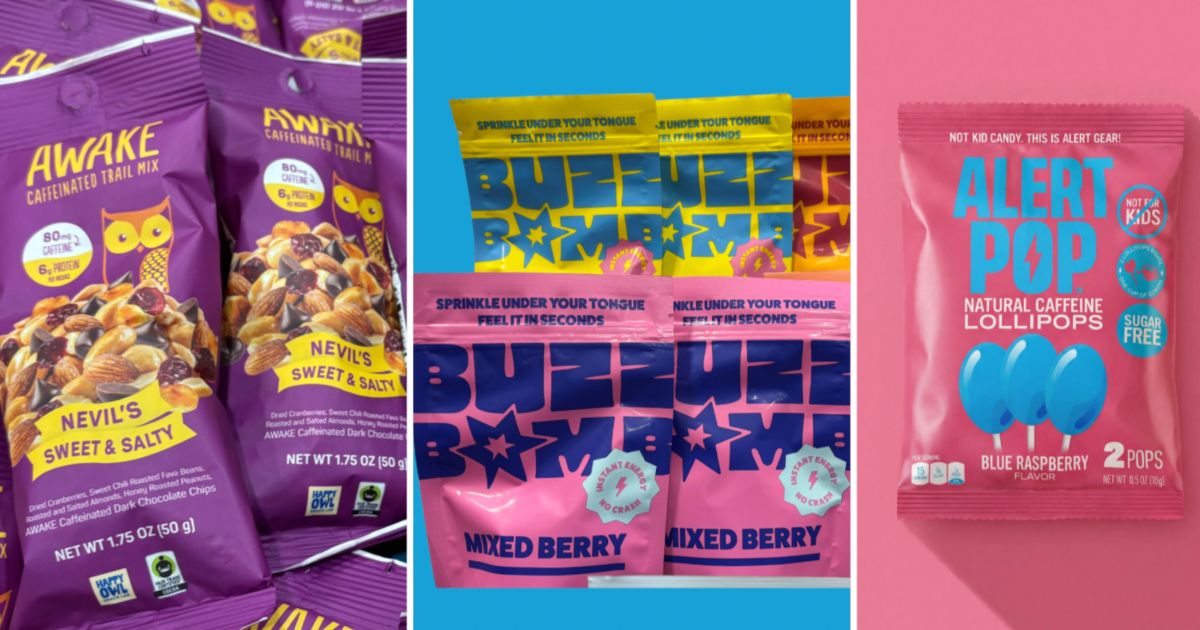 The Next Wave of Caffeine at Sweets & Snacks: Trail Mix, Sublingual ...